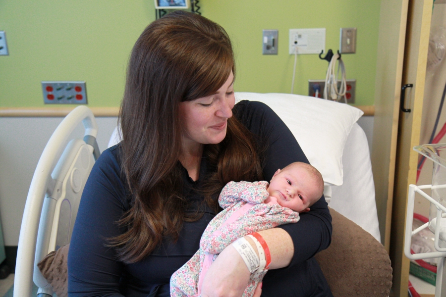 {Our daughter's birth story} Introducing... - Discovering Parenthood