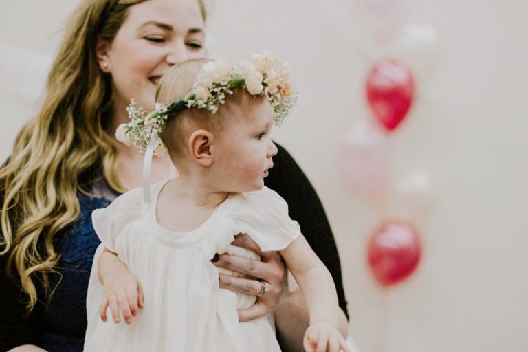 A Flower Garden Themed First Birthday Party