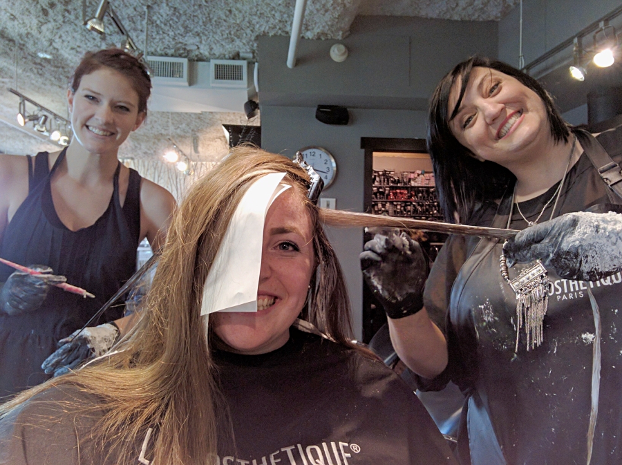 Mystique Hair Design in White Rock: Mommy Hair Makeover {Giveaway}